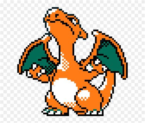 8 Bit Pokemon Charizard