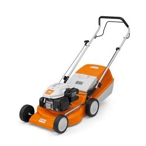 Orange Stihl Rm Petrol Operated Lawn Mower At Best Price In Indore Id