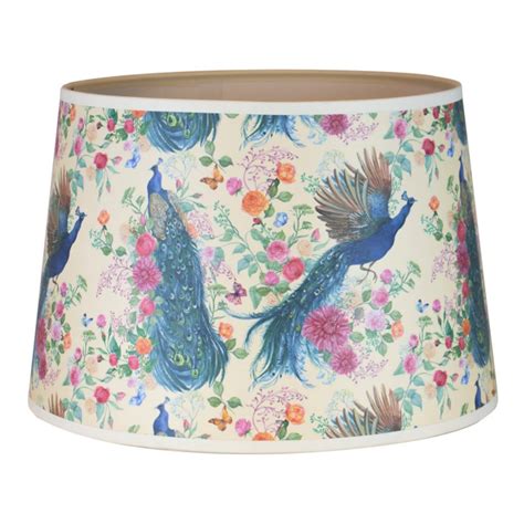 Aladdin Lamp Pretty Peacock 12 Inch Paper Shade Part 34475 Imperial