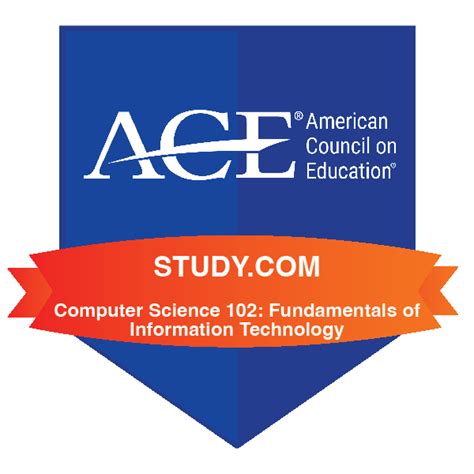 Computer Science 102 Fundamentals Of Information Technology V3 Credly