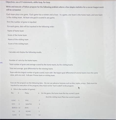 Solved Python Programming Code Objectives Use Of If Stat