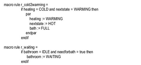 Transition Rules Equivalent To Events Download Scientific Diagram