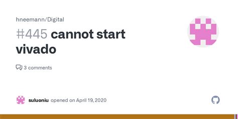 cannot start vivado · issue 445 · hneemann digital · github