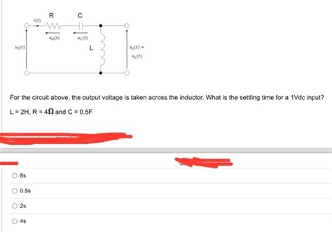 Solved For The Circuit Above The Output Voltage Is Taken Chegg