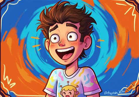 Cartoon Illustration Of Kurtis Conner Created On Craiyon