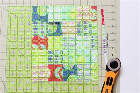 in color order patchwork drawstring bag tutorial