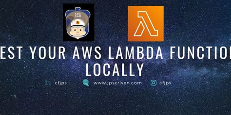 Test Your Aws Lambda Function Locally Dev Community
