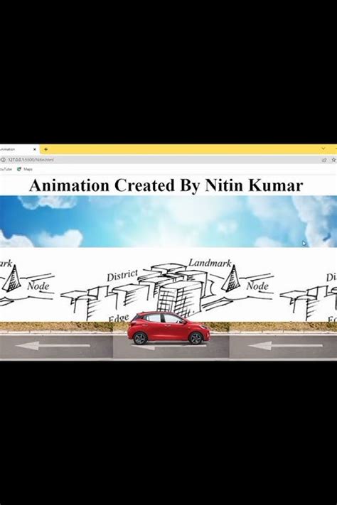 Create A Animation By Using Only Html And Cssshorts Trending 🥰🥰🥰