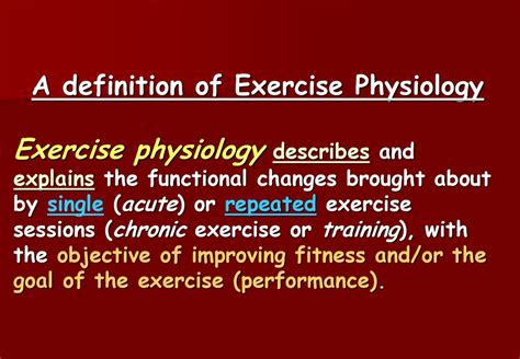 Exercise Physiology Theory And Application To Fitness And Performance