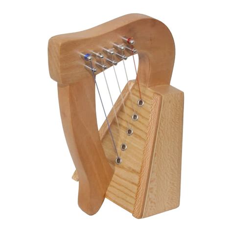 Roosebeck Mini Lacewood Harp 5 String Without Engraving Reverb