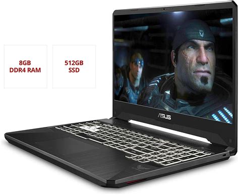 Asus Tuf Fx505 156 Inch 512gb Intel Core I5 9th Gen 410ghz 8gb