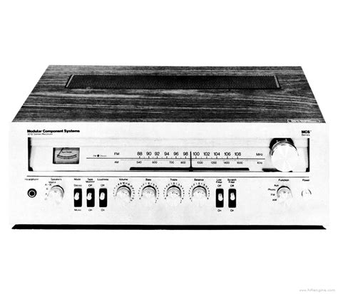 Modular Component Systems 3212 Am Fm Stereo Receiver Manual Hifi Engine