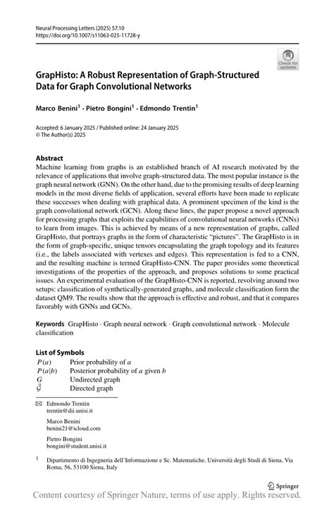 Pdf Graphisto A Robust Representation Of Graph Structured Data For