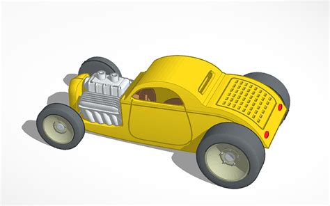 3d Design Tinker Toy Coupe Tinkercad