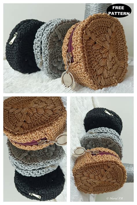 Unique Coin Purse Crochet Patterns Free