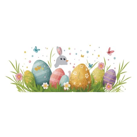 Amazing And Classic Easter Background And Easter Logo Premium Ai