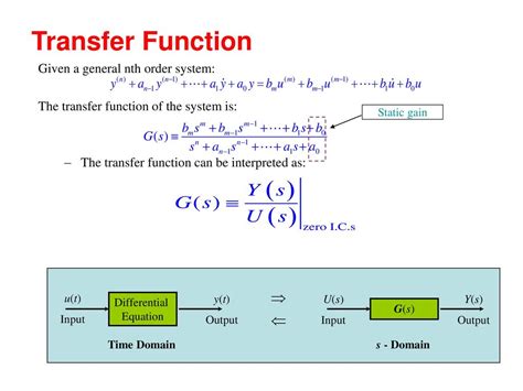 Mesb374 System Modeling And Analysis Transfer Function Analysis Ppt Download