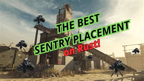 The Best Remote Turret Sentry Gun Placement On Rust Cod Mw3 Youtube