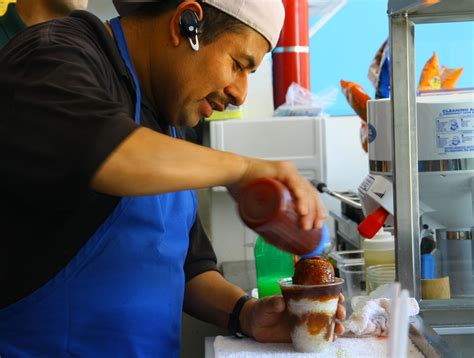 Los Angeles A Legend Of The Raspado News Taco