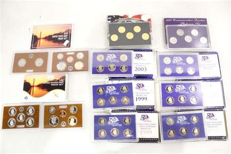 Us Mint And Proof Sets 1999 2021 9 Items Bunting Online Auctions