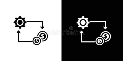 Costs Optimization Icon Isolated Flat Vector In Outline Stock Vector Illustration Of Cost