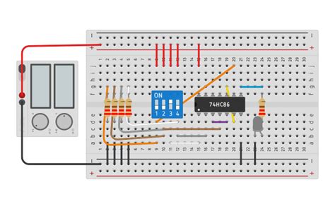 Circuit Design Ejercicio 3 Taller3 Eca Tinkercad