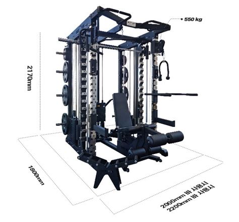 판매 뉴디스 시연회 중 파워랙 올라운더 웨이트머신 헬스용품 중고나라