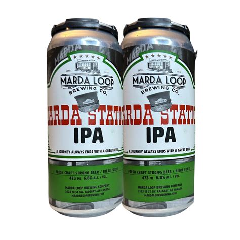 Wine And Beyond Marda Loop Marda Station Ipa 473ml 4pk Can Marda