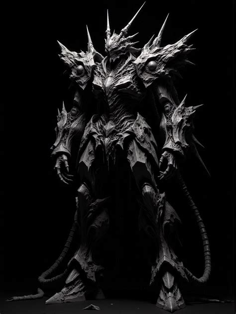 Monochrome Monsters Flux V1 Showcase Civitai
