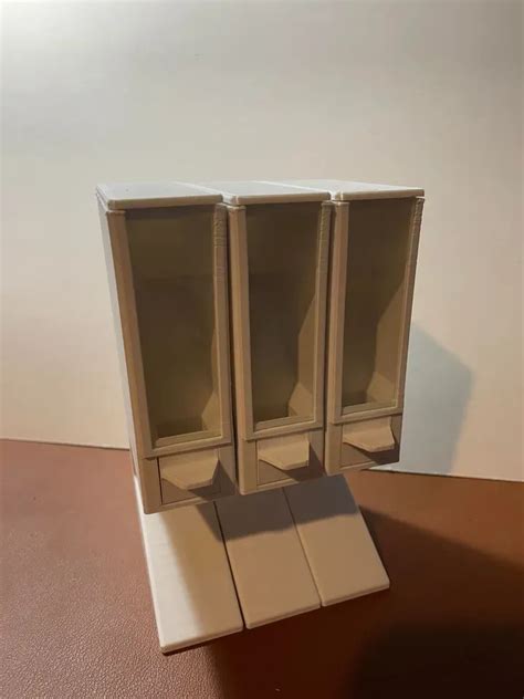 Stackable Loose Tea Dispensers W Glass Window Remixed By Freeqymat Makerworld Download Free 3d