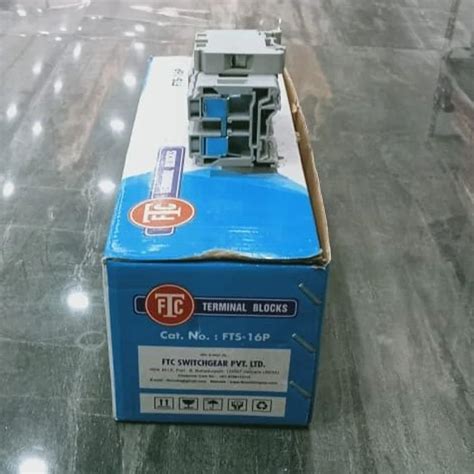 16mm Ftc Terminal Block At ₹ 100 Piece बैरियर टर्मिनल ब्लॉक In Baddi Id 2852895121197