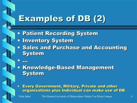 Database System Ppt