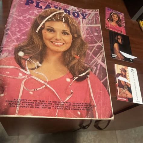 May 1968 Playboy Julie Newmar Pictorial Masters And Johnson Bonus Cards