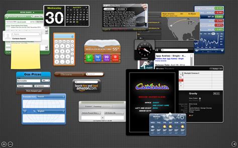 os x dashboard apple s oft ignored widget interface — do you use it