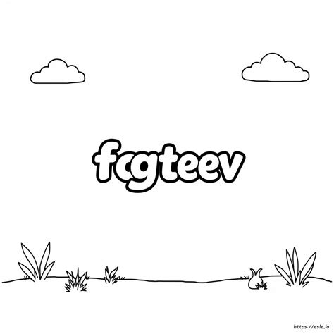 Logo Fgteev Gambar Mewarnai