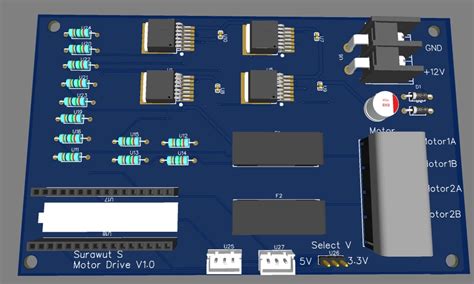 การออกแบบวงจรอิเล็กทรอนิกส์และออกแบบ pcb