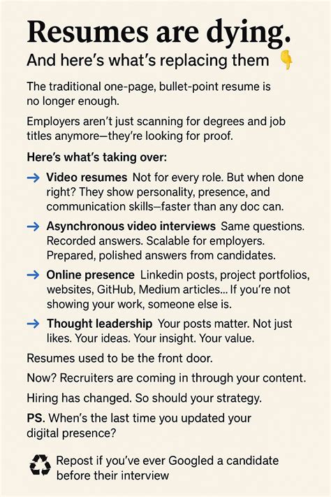 Resumes Are Dying Madhukar Anand مدھوکر آنند Posted On The Topic Linkedin