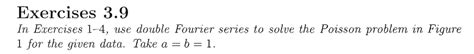 solved exercises 3 9 in exercises 1 4 use double fourier