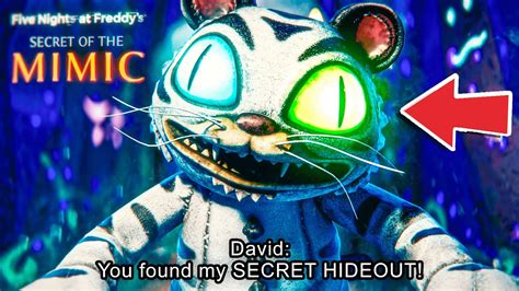 Fnaf Secret Of The Mimic Finding The Secret Animatronics The End