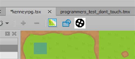 Add An Icon In The Tileset Editor For The Animation Editor Like The Collision Editor Has Issue