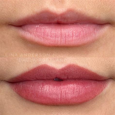 Lip Blush Tattoo What It Is How It Works Before And After Daela