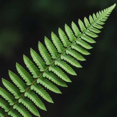 Displaying Pinnately Compound Leaf Arrangement With Each Leaflet Stock Illustration