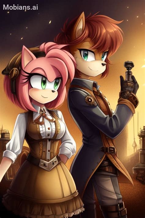 Steampunk Amy And Sally By Hoseinbmr On Deviantart
