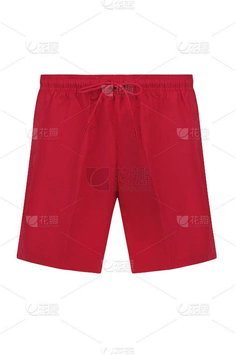 红色的短裤