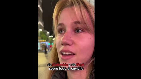 Tiktok El Ceviche Peruano Conquista A Los Turistas En Las Calles De