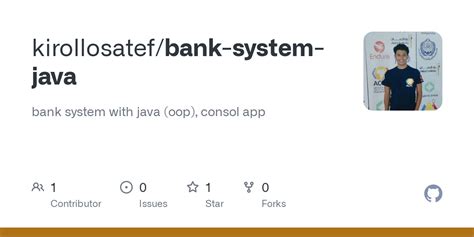 GitHub Kirollosatef Bank System Java Bank System With Java Oop Consol App