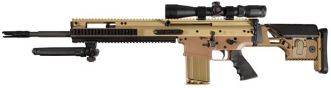 Fn America Scar 20s Precision Rifle With Leupold Scope And Box Rock