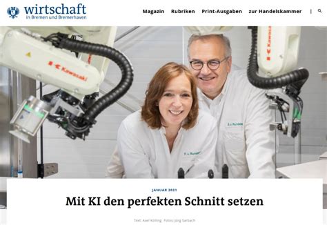 Robotec Ptc Gmbh On Linkedin Robotec Robocut Ki Robotics Handelskammerbremen