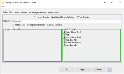 Regex Matching All Words Except One In Column Filter Knime Analytics
