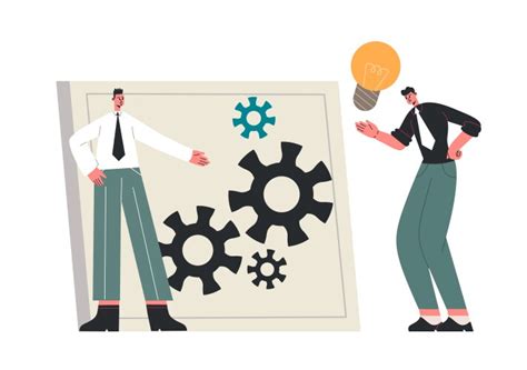 Brainstorming Finding Creative Idea Royalty Free Vector